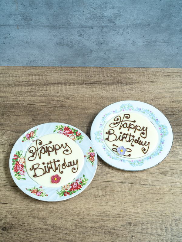 chocolate plaque - Sherbet Cafe & Bake Shop
